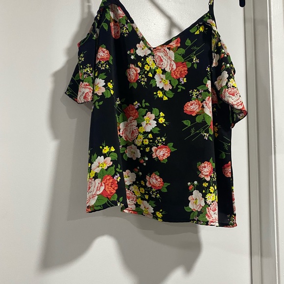 Tops | Shoulder Peep Top | Poshmark